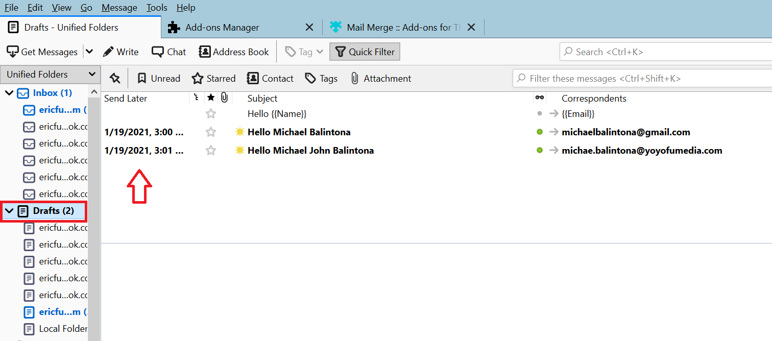 How To Use Mail Merge Thunderbird Add On For Cold Emailing - YoYoFuMedia