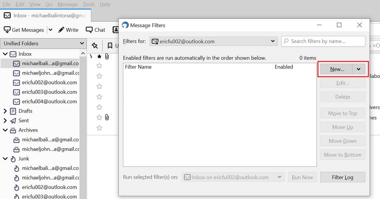 How To Read Your Emails In One Folder - Setting 1 Unified Inbox - YoYoFuMedia